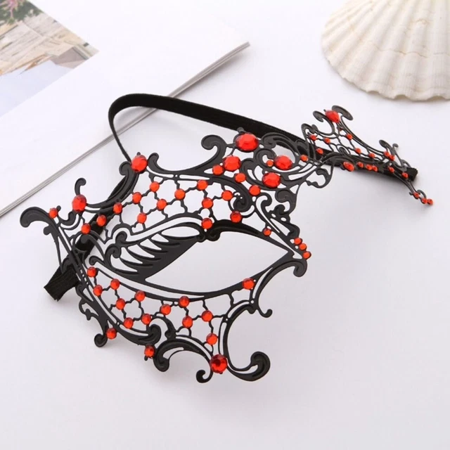 HALF FACE MASQUERADE Mask Thin Eye Mask Props Cosplay Mask Women EUR 9 ...