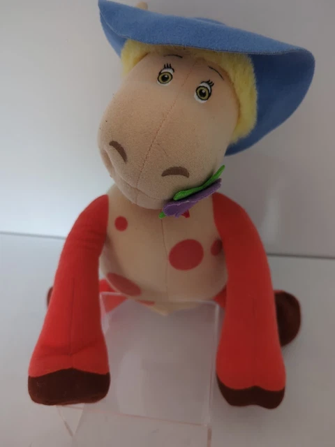 THE MAGIC ROUNDABOUT - Ermintrude Cow - Talking Soft Plush Toy Teddy ...