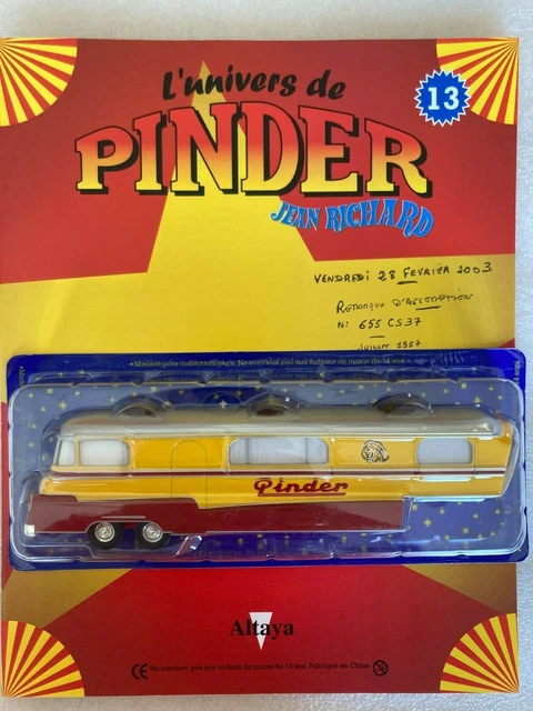 COLLECTION &PINDER ALTAYA& / Remorque d'Assomption 1957 1/64 ...
