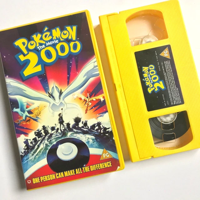 POKEMON 2000 THE Movie - VHS Cassette Tape £9.98 - PicClick UK