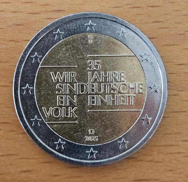 2 Euro Munze Deutsch