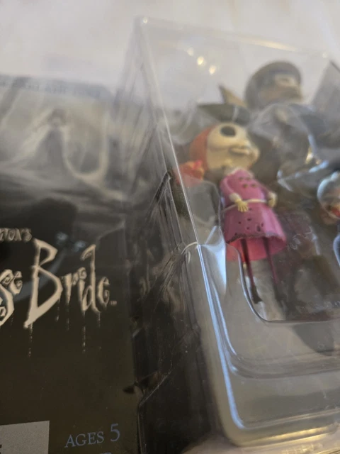 NEW! MCFARLANE TOYS CORPSE BRIDE Skeleton Girl & Boy Action Figures Tim ...