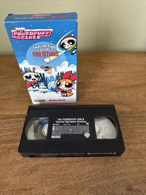 THE POWERPUFF GIRLS - Twas the Fight Before Christmas VHS CN RARE ...