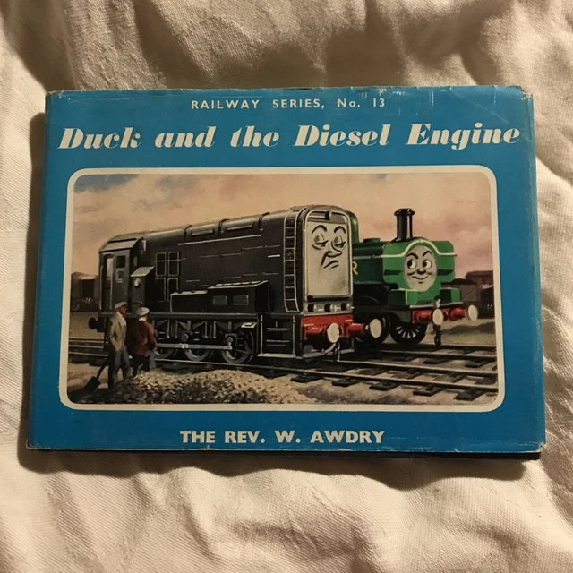 1968 RAILWAY SERIES No 13 Duck And The Diesel Engine Rev W Awdry Vtg ...