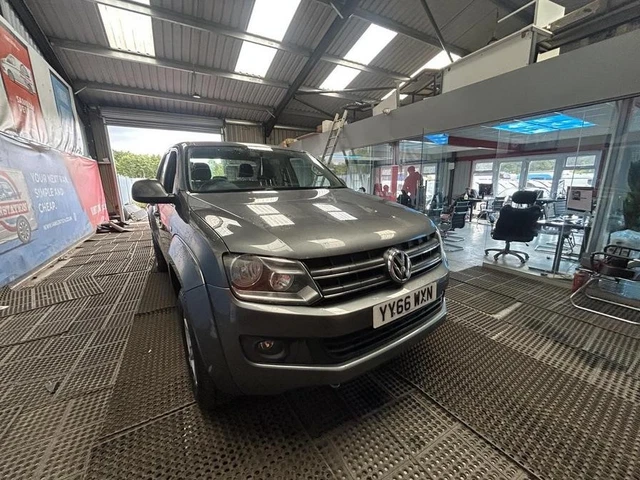 66 PLATE VOLKSWAGEN Amarok Trendline Tdi 4Motion Double Cab Ulez No Vat ...