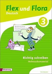 FLEX UND FLORA: Heft Richtig schreiben 3: Verbrauch... | Livre | état ...