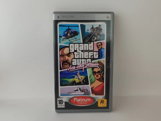 GRAND THEFT AUTO Vice City Stories PSP GTA Sony Playstation Portable ...