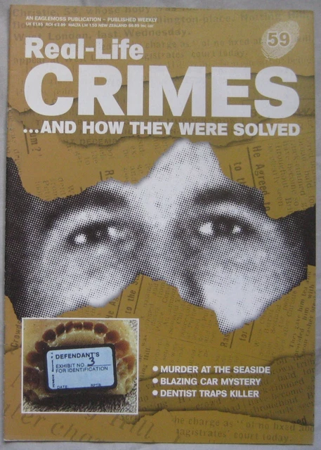 REAL-LIFE CRIMES MAGAZINE Issue 59 - Gary Hopkins murder at the seaside ...
