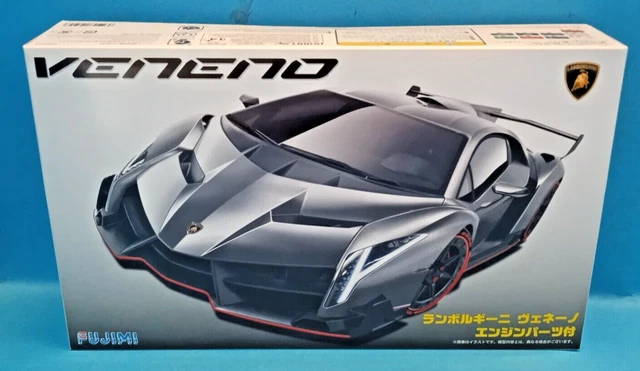 LAMBORGHINI VENENO PLASTIC Model Kit Art RS 94 Scala 1/24 Aoshima EUR ...