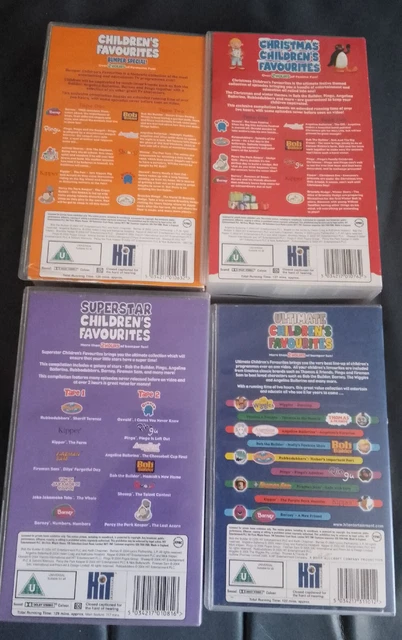 HIT CHILDREN'S FAVOURITES VHS Video Cassette Joblot £44.99 - PicClick UK