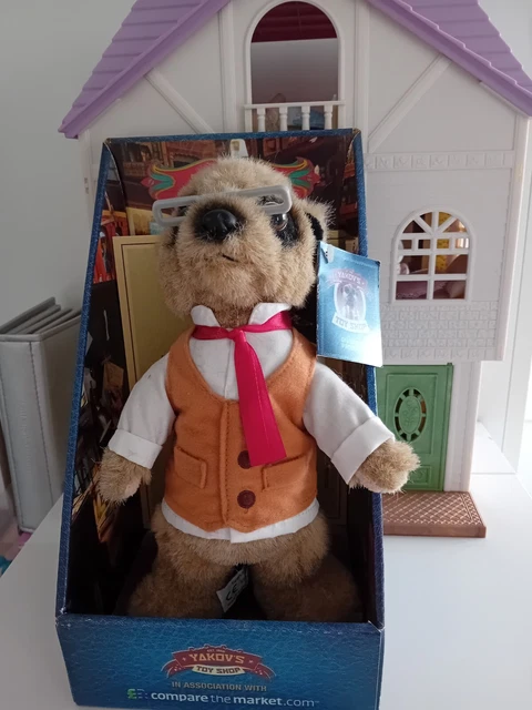 COMPARE THE MEERKAT toy Yakov's Toy Shop £5.00 - PicClick UK