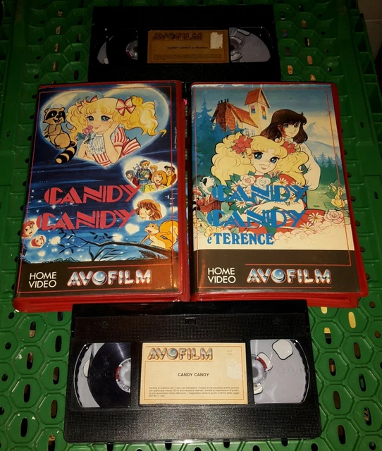 2 VHS CANDY CANDY + CANDY E TERENCE videocassette AVO FILM 5150/5158 ...