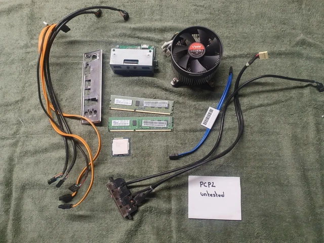 VARIOUS PC COMPUTER Parts CPU Ram Fan Card Reader USB £5.99 - PicClick UK