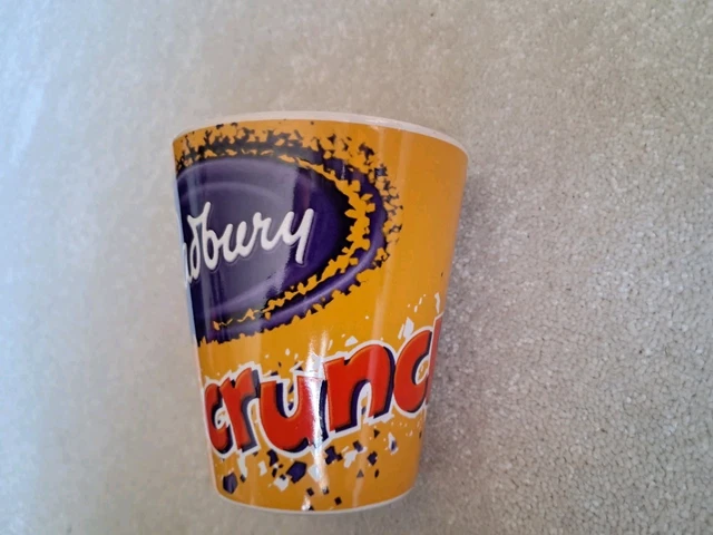 CADBURY CRUNCHIE MUG Chocolate Bar Vintage Retro Large Collectable ...
