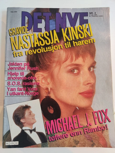 NASTASSJA KINSKI, ABBA, JENNIFER RUSH, GRETA GARBO nella rivista DET ...