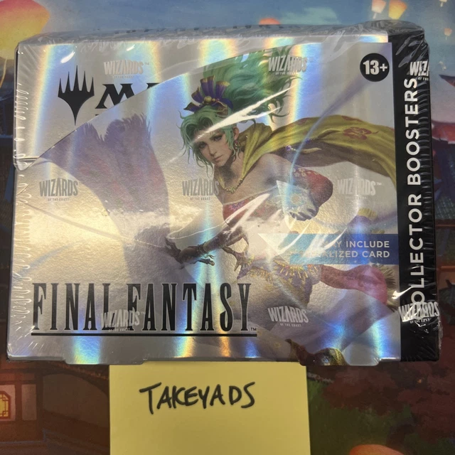 MTG FINAL FANTASY Collector Booster Box *ENGLISH* Sealed - In Hand ...