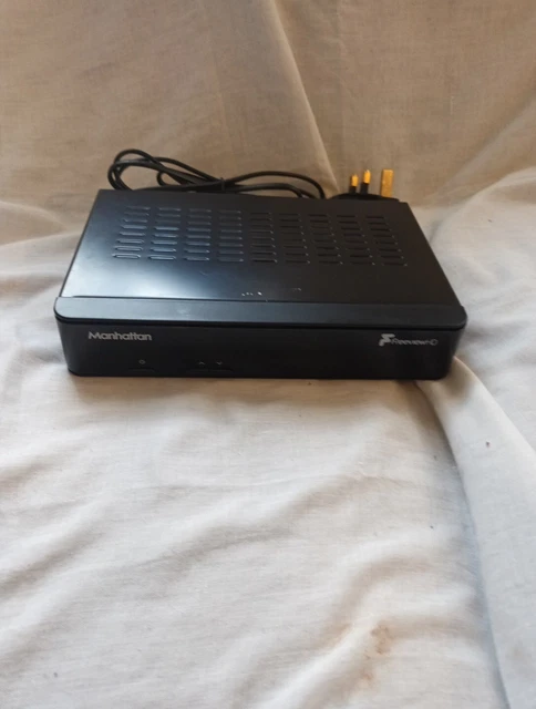 MANHATTAN PLAZA HD-T2 HD DVB Freeview Set top box - £25.00 - PicClick UK