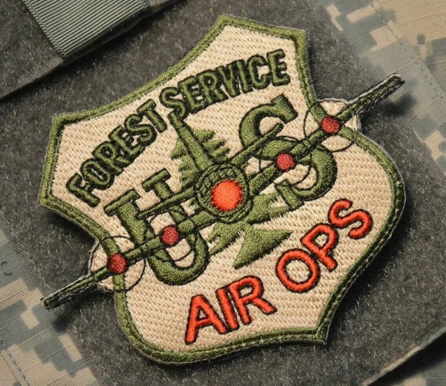 PATCH VÊLKRÖ AIR OPS Subdued Pour Pompier Certifié De La Forêt Des ...