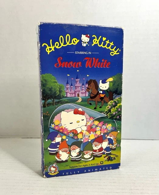 HELLO KITTY STARRING as Snow White Sanrio (1994) Vintage RARE | Tested ...