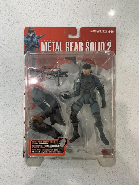 MCFARLANE TOYS SOLID Snake Metal Gear Action Figure NEW IN BOX $52.00 ...