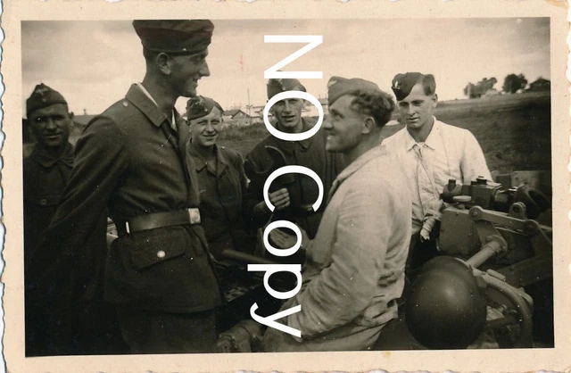 FOTO WK2 FLAK Geschütz Regiment Ausbildung Lehrgang Wehrmacht X116 EUR ...