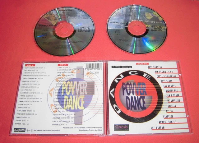 CD POWER DANCE [2 CD 40 Titres] Galaxie 95.3 1993 Dance House Electro ...