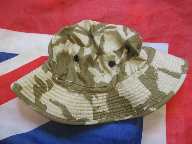GENUINE BRITISH ARMY / SAS GULF WAR 1 issue DESERT DPM ddpm BUSH BOONIE ...