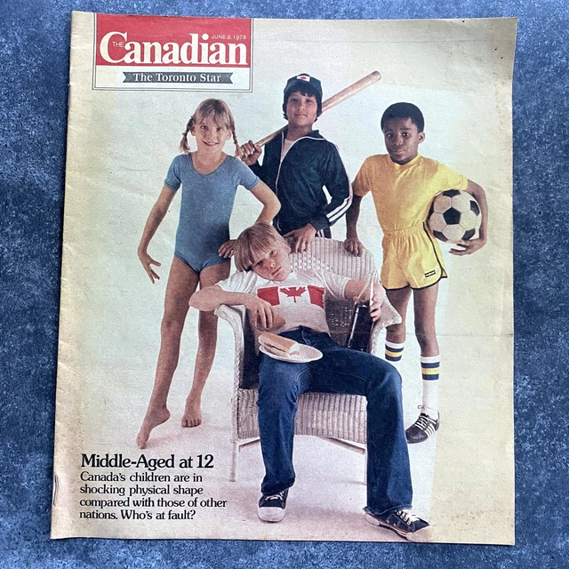 JUNE 1978 THE Canadian Magazine Children Sports Athletes $18.95 ...