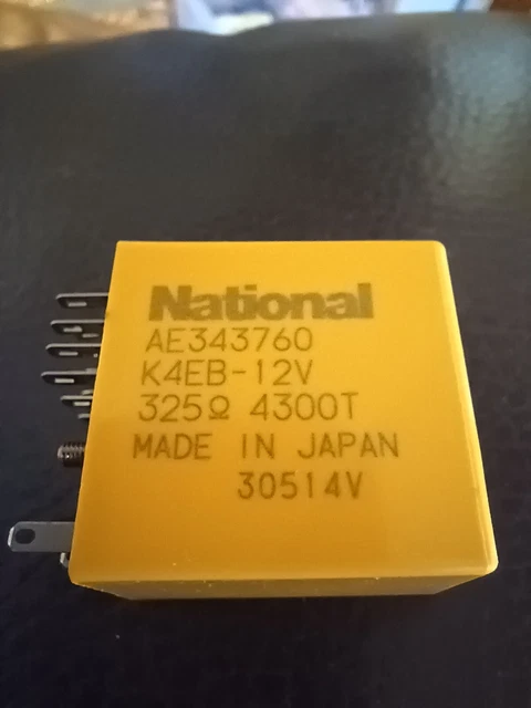 NATIONAL EXTREME Service Relay AE343760 K4EB-12V K-Relay K4EB 325 Ohm ...