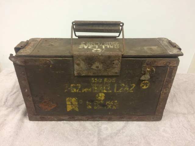 WW2/ KOREAN WAR wooden Ammo box Lee Enfield style 762 CALL L2A2 £25.00 ...