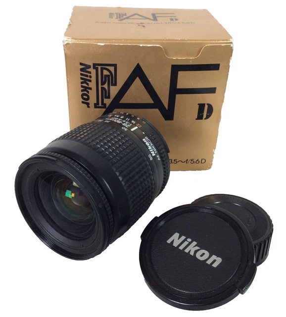 NIKON 28-80MM F3.5-5.6 D Autofocus Nikkor Zoom Lens Boxed with Caps £39 ...