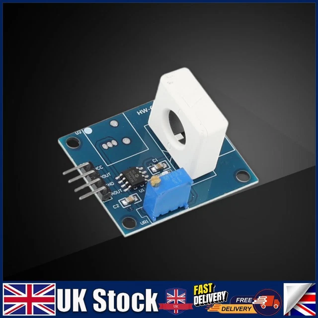 WCS1800 HALL CURRENT Sensor LM393 Over Current Signal Module Precise DC 5V 35A £9.69 - PicClick UK