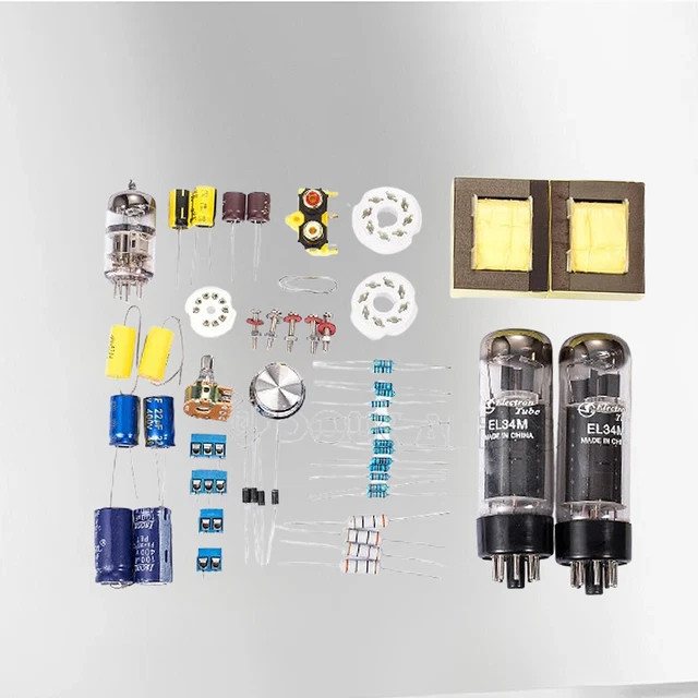 HIFI EL34 VACUUM Tube Amplifier Class A Single-ended Stereo Audio Amp Set DIY £93.98 - PicClick UK