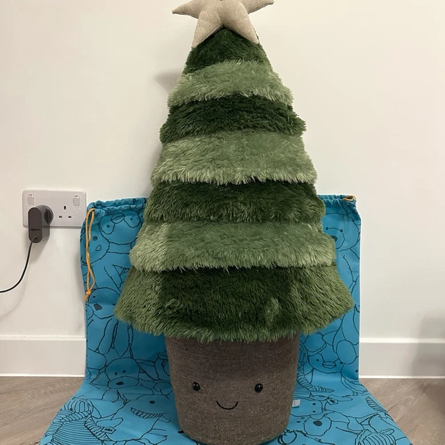 JELLYCAT AMUSEABLES NORDIC Spruce Christmas Tree REALLY LARGE Brand New ...