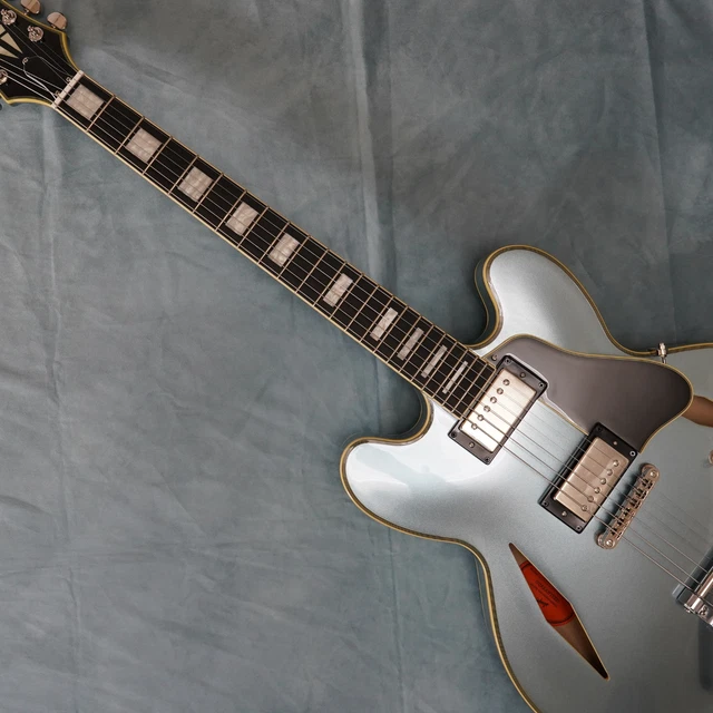 EPIPHONE SHINICHI UBUKATA ES-355 Custom Bigsby ver.02 Pelham Blue ...