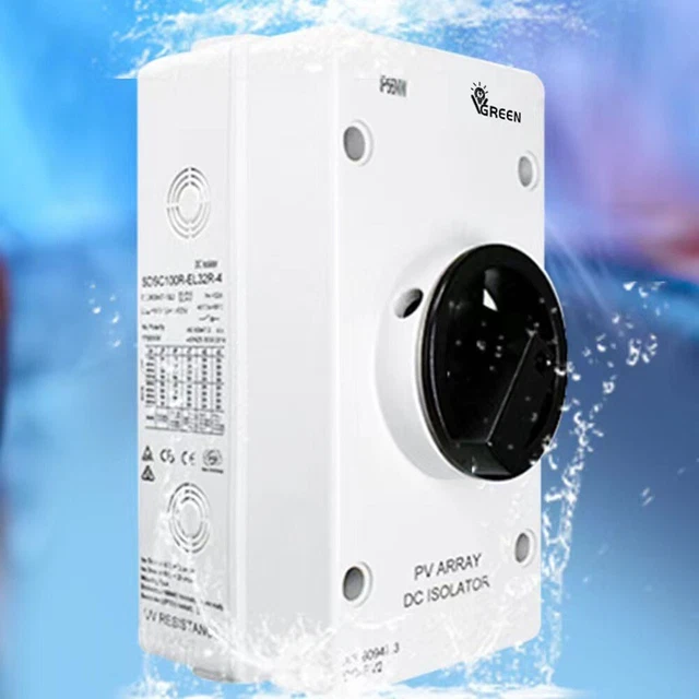SOLAR PV ISOLATOR Switch with Double Magnetic Arc Extinguishing for ...