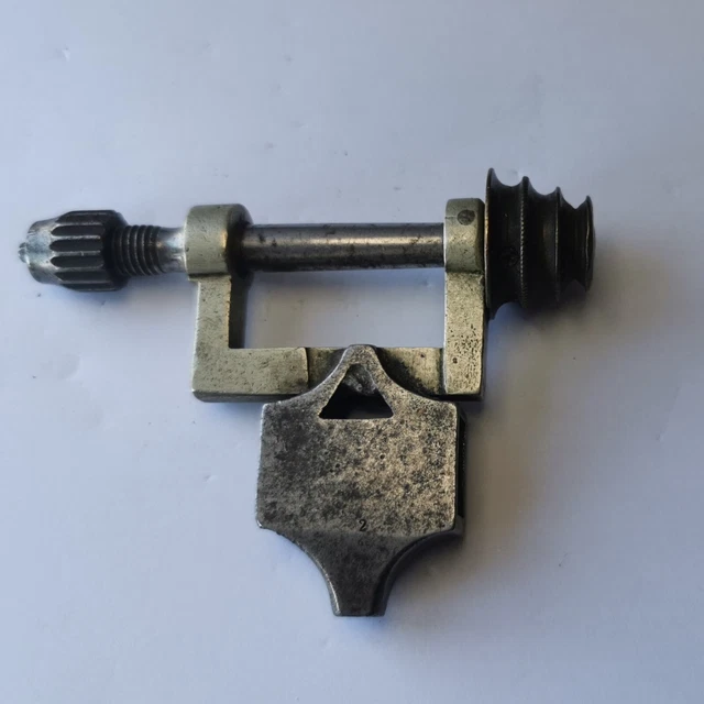 VINTAGE WATCHMAKERS LATHE Drill with Pin-Vice Chuck, Watchmakers Tool £ ...