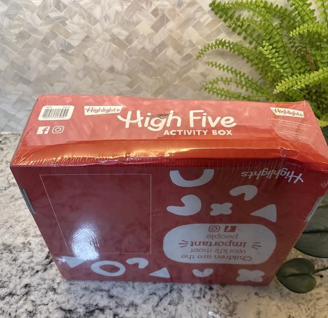 SPA DAY ACTIVITY Box High Five Highlights Read Play Create and Snack ...