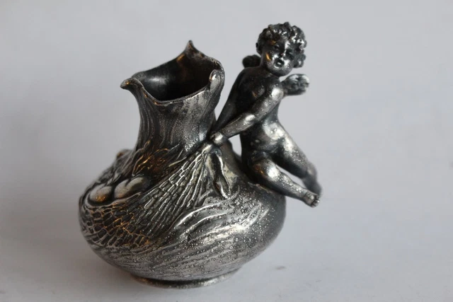 PETIT VASE ANGE Cupidon amour Napoléon III (32202) EUR 159,00 - PicClick FR
