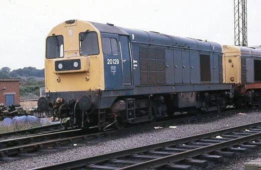 ORIGINAL COLOUR SLIDE of 20129 BR class 20 diesel loco £2.45 - PicClick UK