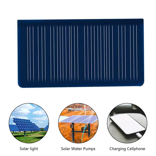 MINI SOLAR PANEL Small Cell Module Charger for Garden Lights 68mmx37mm ...
