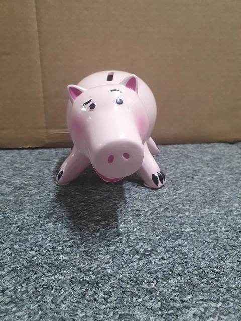 DISNEY PIXAR HAMM Toy Story Pig Ceramic Money Bank Piggy £25.00 ...