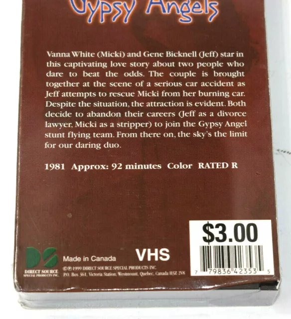 Vanna White Gypsy Angels Vhs Gene Bicknell Wheel Of Fortune Rare Hot Sex Picture