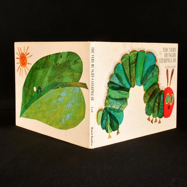 1970 THE VERY Hungry Caterpillar Eric Carle Colour Illustrations 1st £ ...