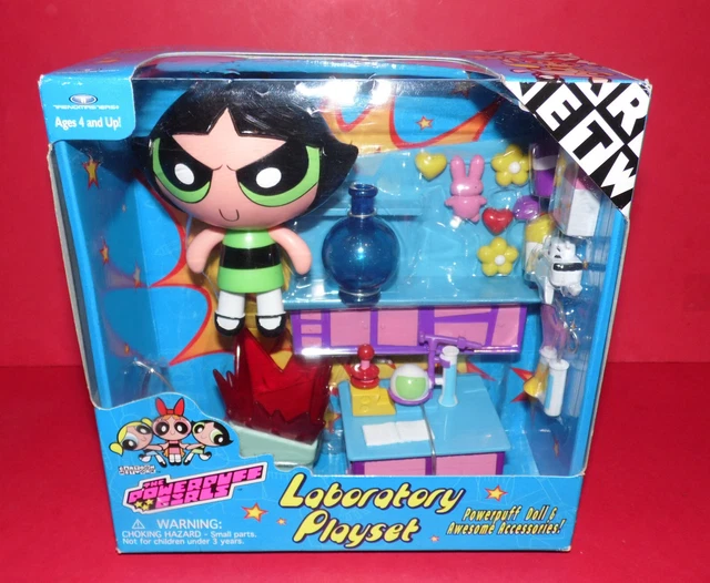 THE POWERPUFF GIRLS * Buttercup Laboratory Playset * New * Doll ...