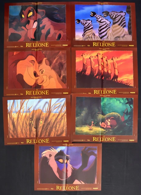 FOTOBUSTE IL RE LEONE Disney The Lion King Animazione Cartoon Africa ...