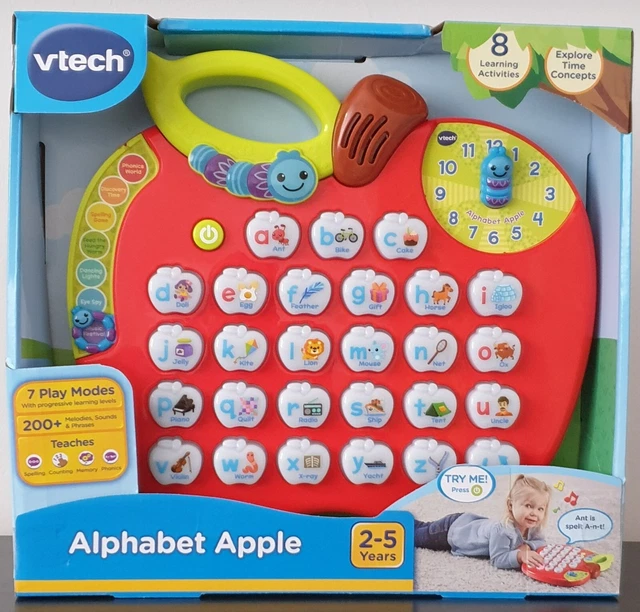VTECH ALPHABET APPLE with Seven Learning mode £39.65 - PicClick UK