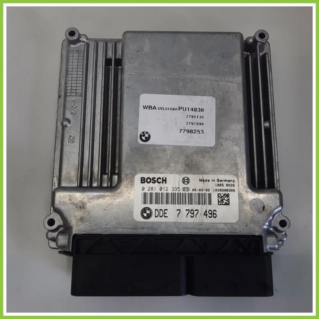 CENTRALINA MOTORE INIEZIONE ECU BOSCH BMW Serie 1 E87 90kw DDE7797496 Diesel EUR 159,99 ...