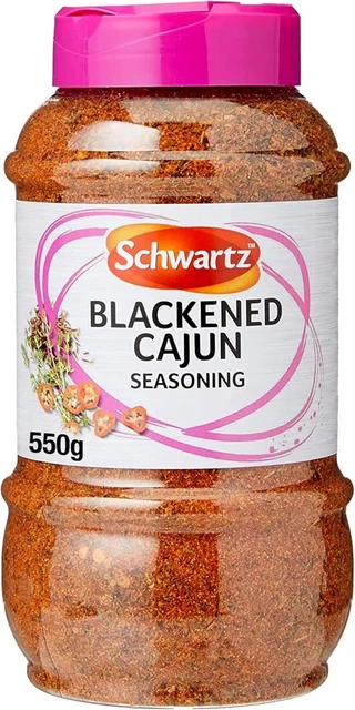 BLACKENED CAJUN SEASONING - 550g Spicy & Smoky Cajun Spice Blend for ...