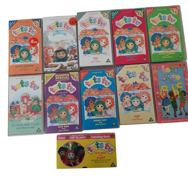 TOTS TV Vhs Video Tapes Collection / Bundle / Lot £14.99 - PicClick UK